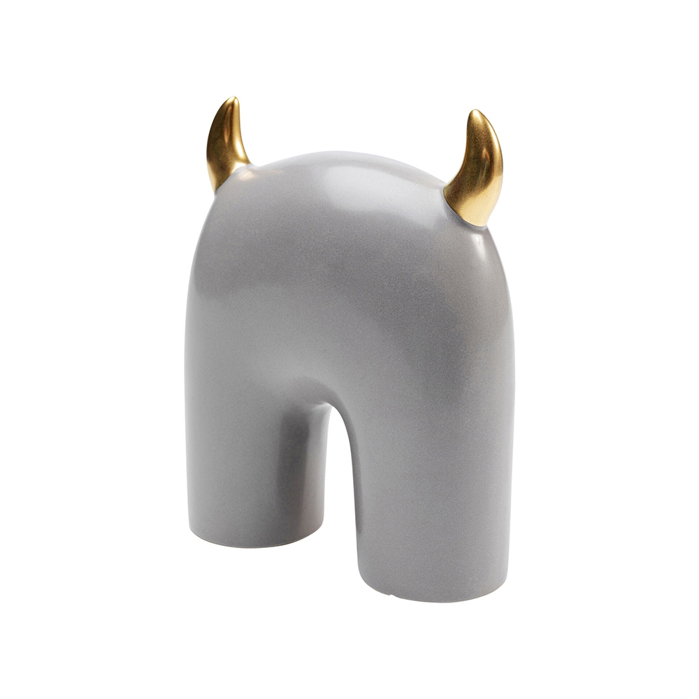 Deco Object Funny Teeth Grey 15cm