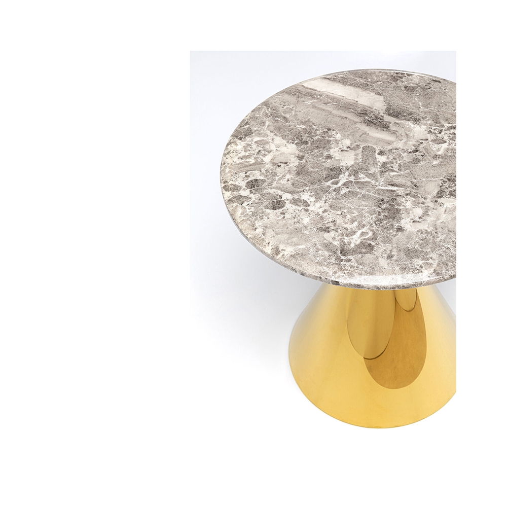 Side Table Rita Gold Ø50cm
