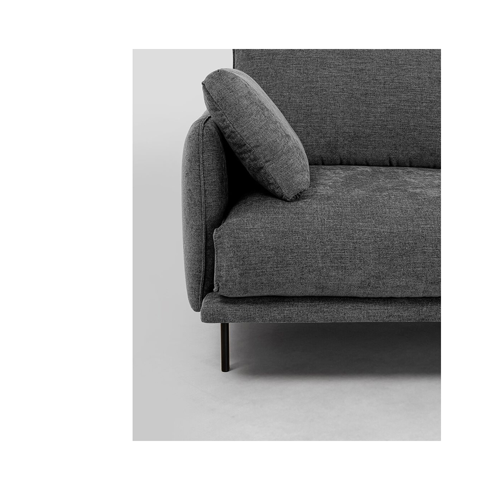 Sofa Edna 3-Seater Grey 245cm