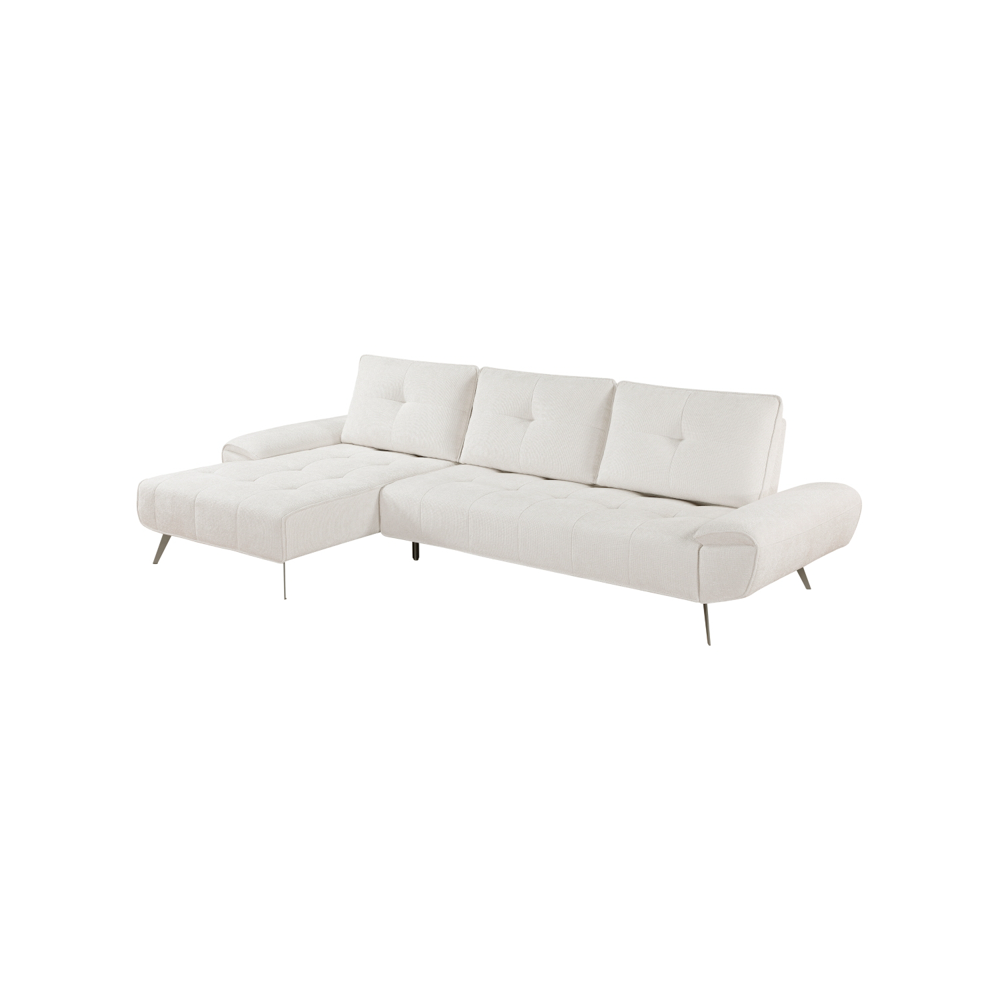 Sofá Cama Drew L Izquierda Beige